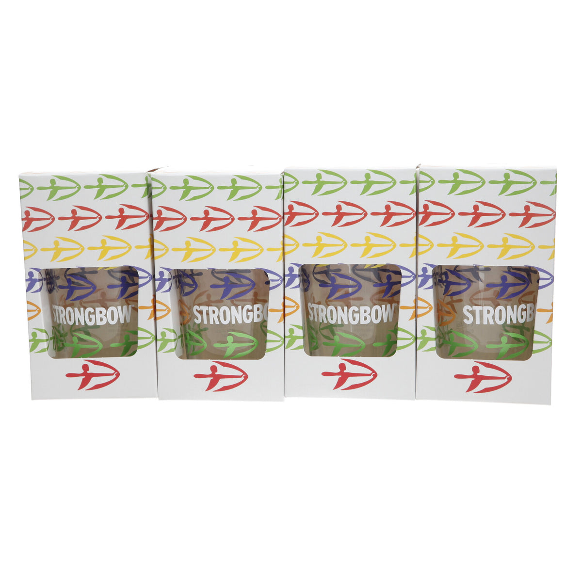 Strongbow Pint Glasses new design mancave pub bar collectables set of ...