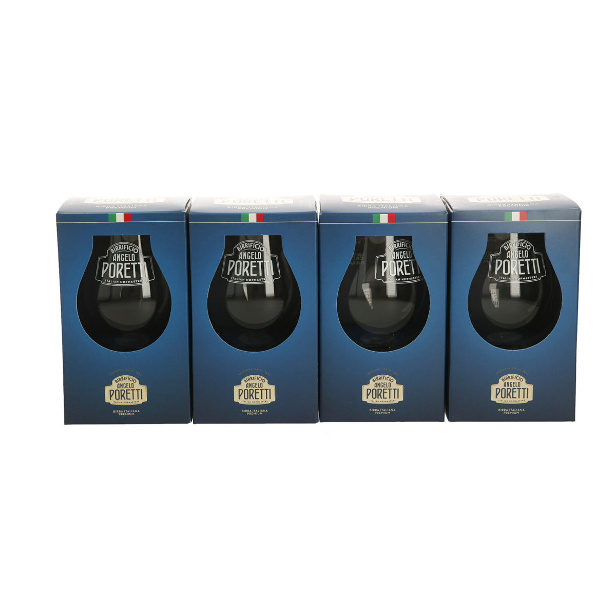 4 X Birrificio Angelo Poretti Half- Pint Goblet Glass Brand New – www ...